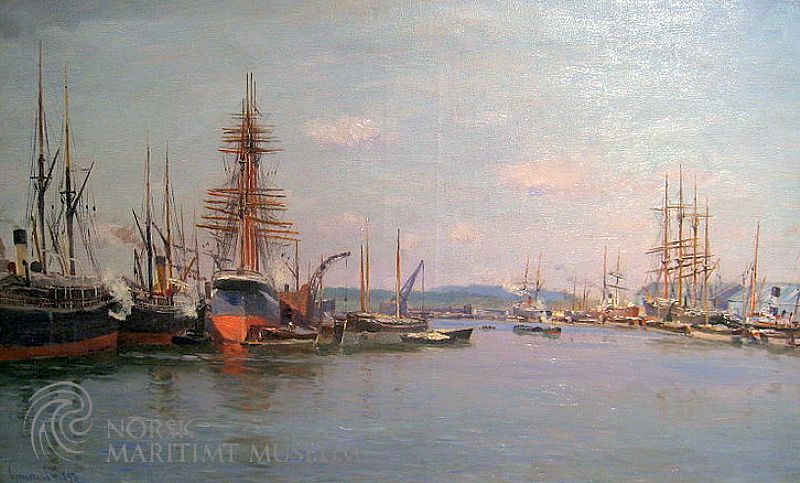 Hefter: Verdens fraktemenn: Den vanskelige overgangen fra seil til damp ...